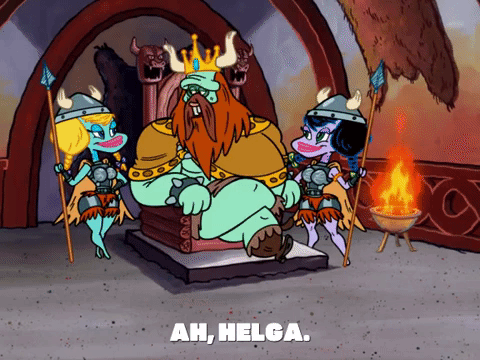 Season 6 Dear Vikings GIF by SpongeBob SquarePants - Find & Share on GIPHY