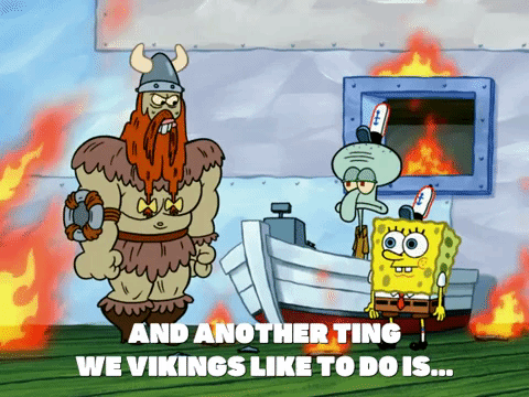 Season 6 Dear Vikings GIF by SpongeBob SquarePants - Find & Share on GIPHY