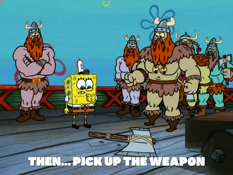 Season 6 Dear Vikings GIF by SpongeBob SquarePants - Find & Share on GIPHY