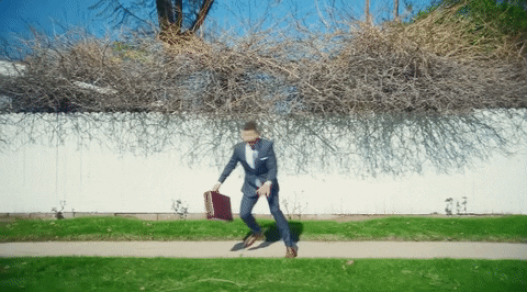 Running Scared GIF by Brett Eldredge - Find & Share on GIPHY