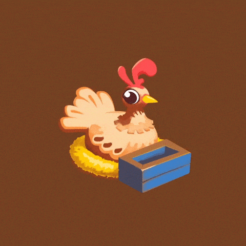 Hen GIF by philippsedov - Find & Share on GIPHY