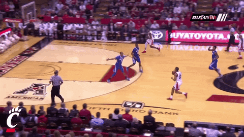 Excited Slam Dunk GIF by University of Cincinnati Athletics - Find ...
