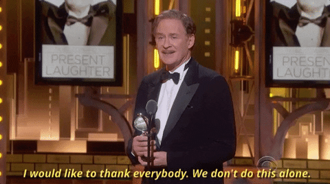 We Dont Do This Alone Kevin Kline GIF by Tony Awards - Find & Share on ...