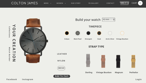 Colton James Watch - Premium Minimal timepieces | Indiegogo
