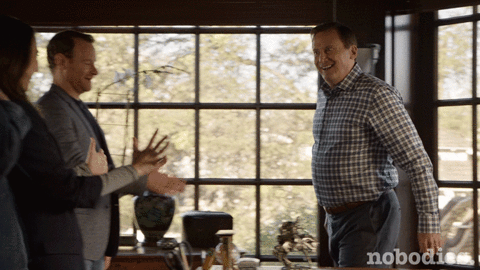 Tv Land Hug GIF by nobodies. - Find & Share on GIPHY