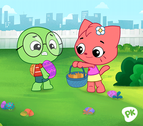 Easter Eggs Bunny GIF by PlayKids - Find & Share on GIPHY