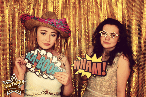 Photobooth Props GIF by Tom Foolery Photo Booth - Find & Share on GIPHY