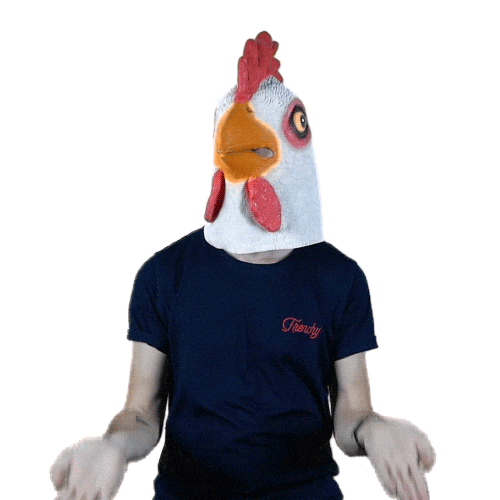 Coq Lpf Sticker by Les Petits Frenchies for iOS & Android | GIPHY