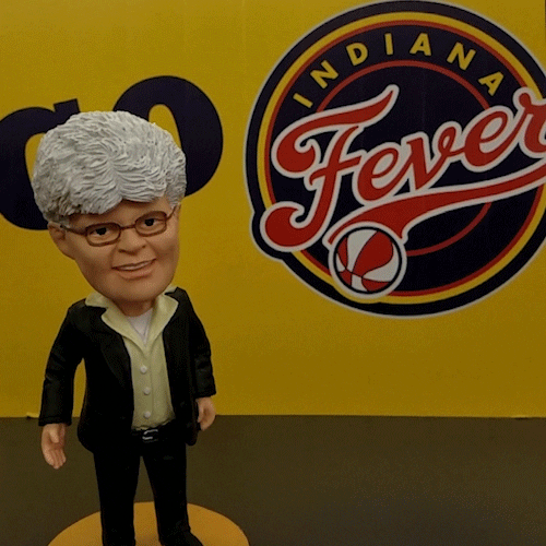 Bobblehead GIF by Indiana Fever - Find & Share on GIPHY