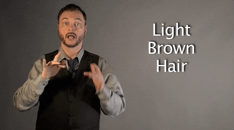Light Brown Hair Asl GIF by Sign with Robert - Find & Share on GIPHY
