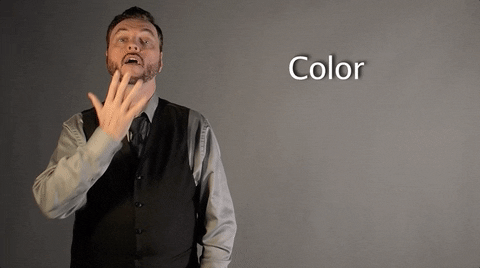 Sign Language Color GIF by Sign with Robert - Find & Share on GIPHY