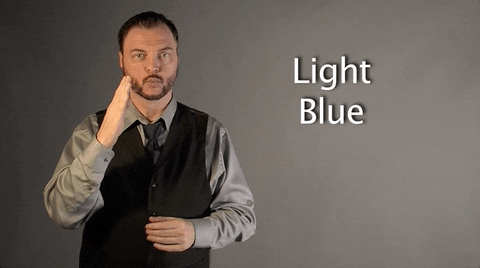 Light Blue Asl GIF by Sign with Robert - Find & Share on GIPHY