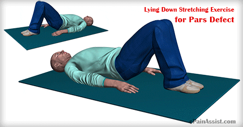 Lying Down Stretching Exercise For Pars Defect GIF by ePainAssist ...