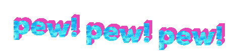 Pew Pew Pew Sticker by Cam Smith for iOS & Android | GIPHY
