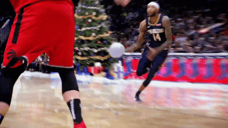 Christmas Basketball GIF by NBA - Find & Share on GIPHY