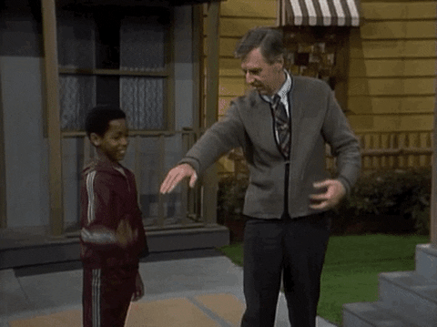 Mr. Rogers Dancing GIF by Quartz - Find & Share on GIPHY
