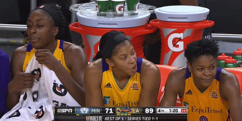 Los Angeles Sparks Basketball GIF by WNBA - Find & Share on GIPHY