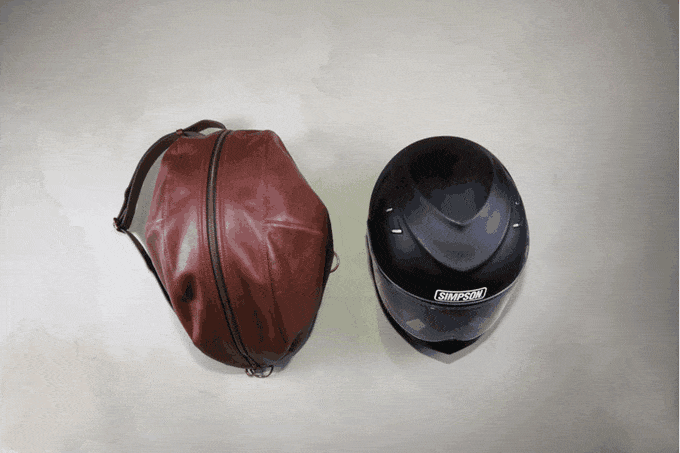 First of Its Kind Motorcycle Helmet Bag | Indiegogo