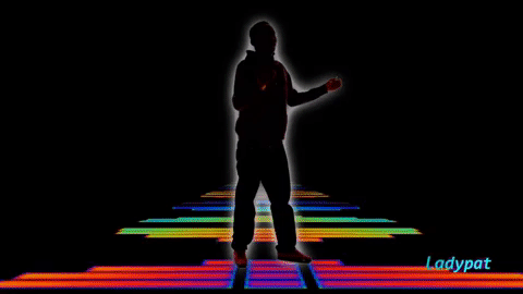 New Wave Dancing GIF by ladypat - Find & Share on GIPHY