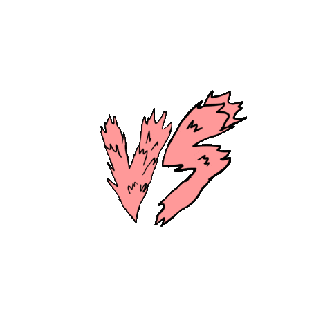 Vs Versus Sticker by deladeso for iOS & Android | GIPHY