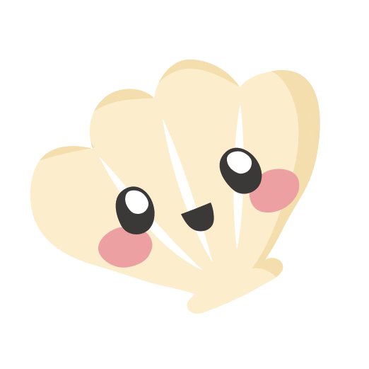 Shell Sticker by laughlau for iOS & Android | GIPHY