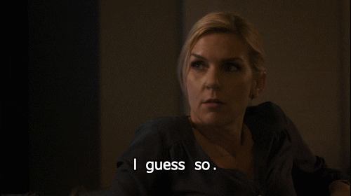 Kim Wexler Guess So GIF by Better Call Saul - Find & Share on GIPHY