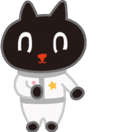 Hungry Cat Sticker by Kuroro_Official for iOS & Android | GIPHY