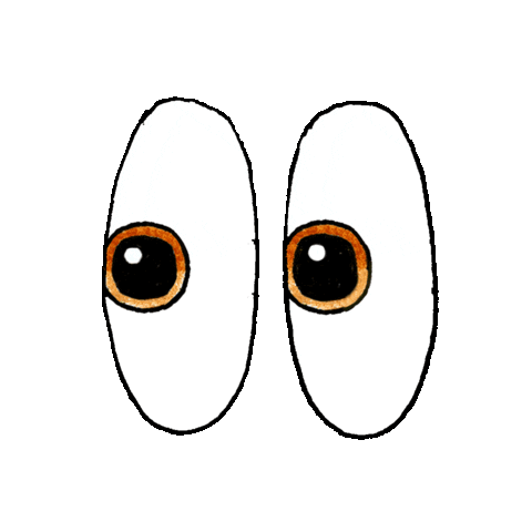 Suspicious Eyes Sticker for iOS & Android | GIPHY