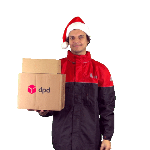 Christmas Delivery Sticker by DPD France for iOS & Android | GIPHY