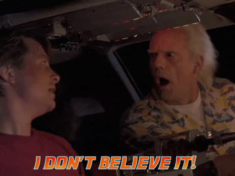 I Dont Believe It Michael J Fox GIF by Back to the Future Trilogy ...