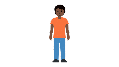 Walking Walk Sticker by EmojiVid for iOS & Android | GIPHY