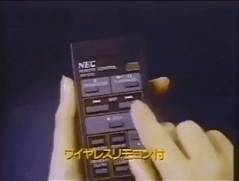 Remote Control Japan GIF by Jason Clarke - Find & Share on GIPHY