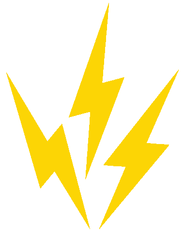 Lightning Bolt Explosion Sticker by Adobe Spark for iOS & Android | GIPHY