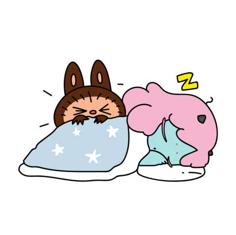 Sleepy Sticker by Okokume for iOS & Android | GIPHY
