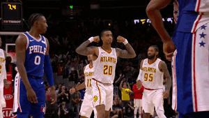 Celebrate Atlanta Hawks GIF by NBA - Find & Share on GIPHY