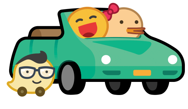 Waze Carpool Dc Sticker by Vai de Carona for iOS & Android | GIPHY