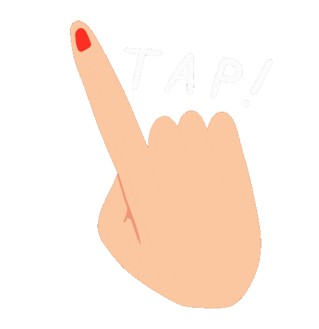 Hand New Post Sticker by Nina Cosford for iOS & Android | GIPHY