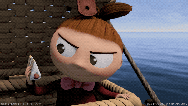 Little My Moominvalley GIF by Moomin Official - Find & Share on GIPHY