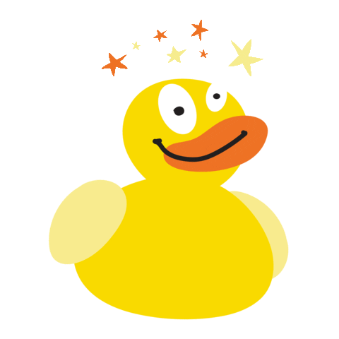 Rubber Duck Stars Sticker by Canon for iOS & Android | GIPHY