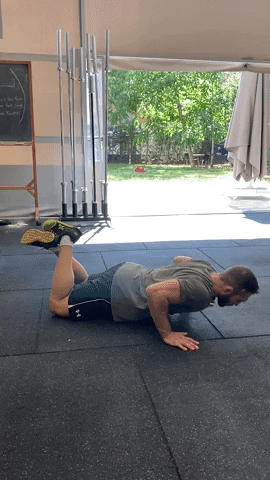 Kneeling Push Up GIF by Crossfit Boran - Find & Share on GIPHY