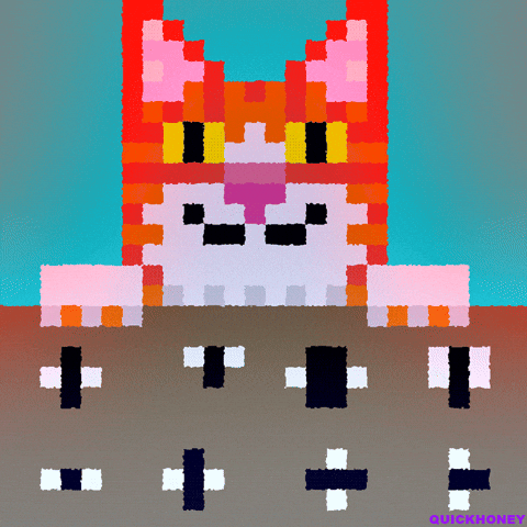 8 Bit Cat GIF by PEEKASSO - Find & Share on GIPHY