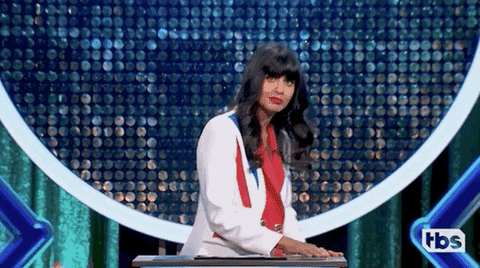 Jameela Jamil GIF by The Misery Index - Find & Share on GIPHY