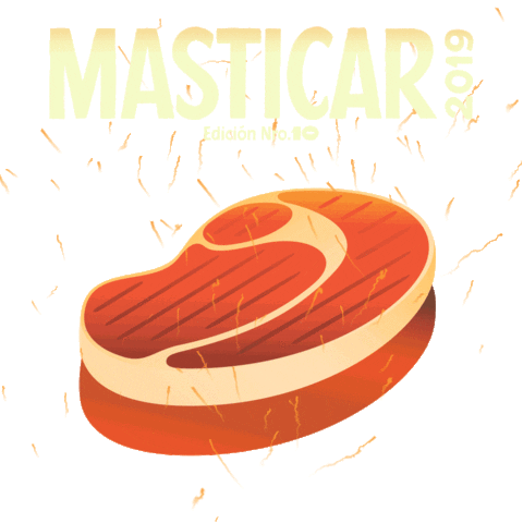 Steak Asado Sticker by Feria Masticar for iOS & Android | GIPHY