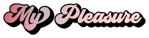 My Pleasure Sticker by Nueva Creative for iOS & Android | GIPHY