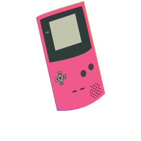 Game Boy Pink Sticker for iOS & Android | GIPHY