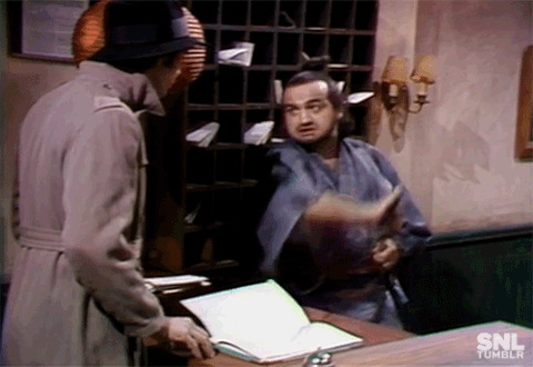 John Belushi, Chef Samurai