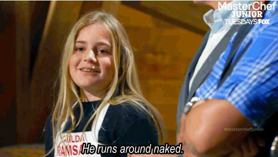 Masterchef Junior GIF by Fox TV - Find & Share on GIPHY