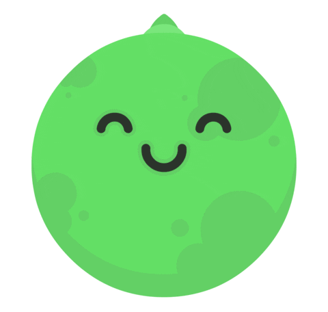 Happy Sweet Pea Sticker by Shallow Lagoon for iOS & Android | GIPHY