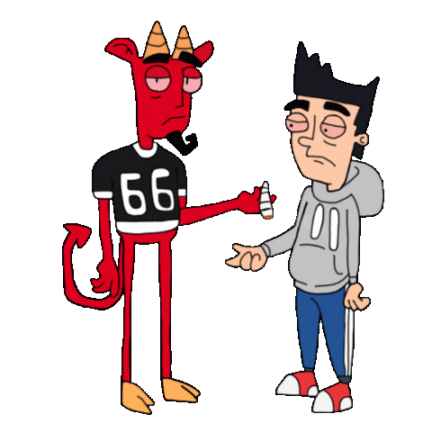 Raising Hell Friends Sticker by Zootghost for iOS & Android | GIPHY