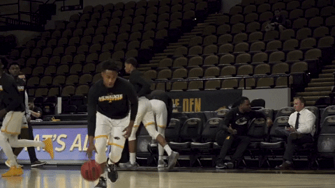 Basketball Wisconsin GIF by Milwaukee Panthers - Find & Share on GIPHY